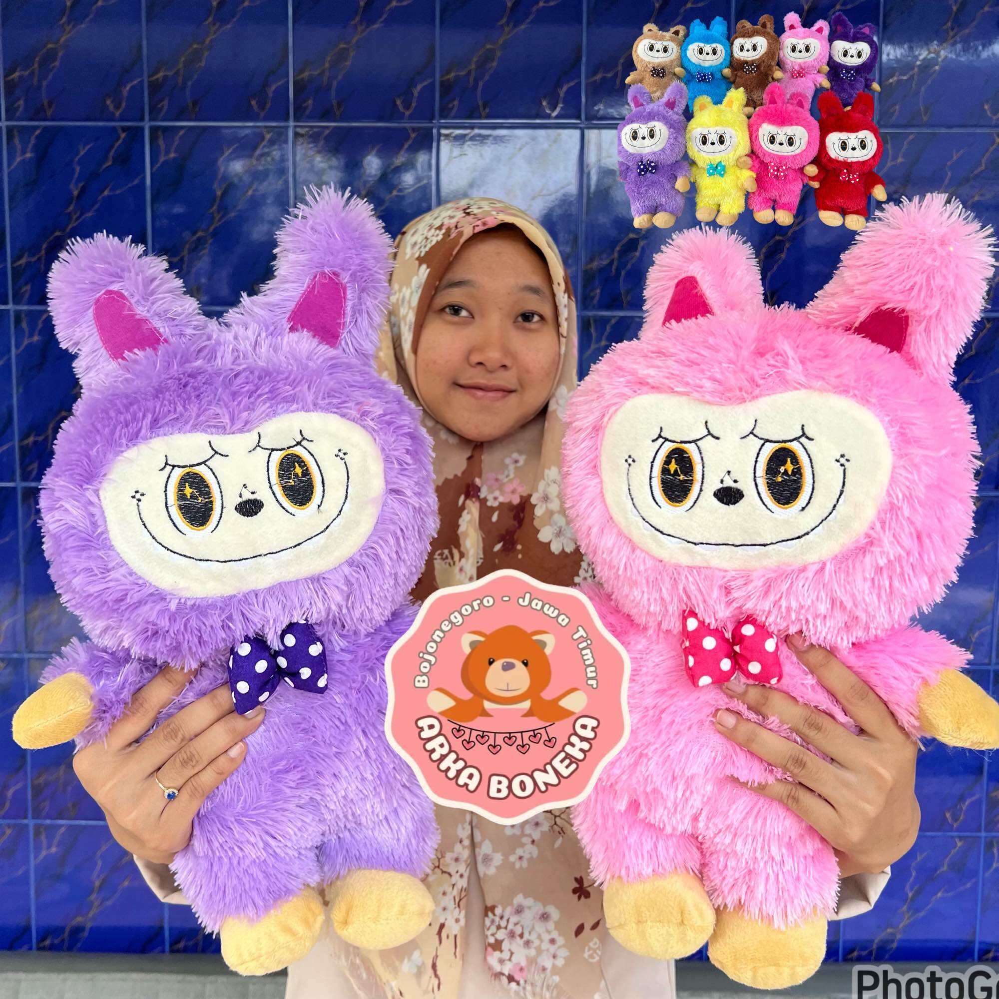 BONEKA LABUBU THE MONSTER EXCITING MACARON WARNA LENGKAP/BONEKA LABUBU ...