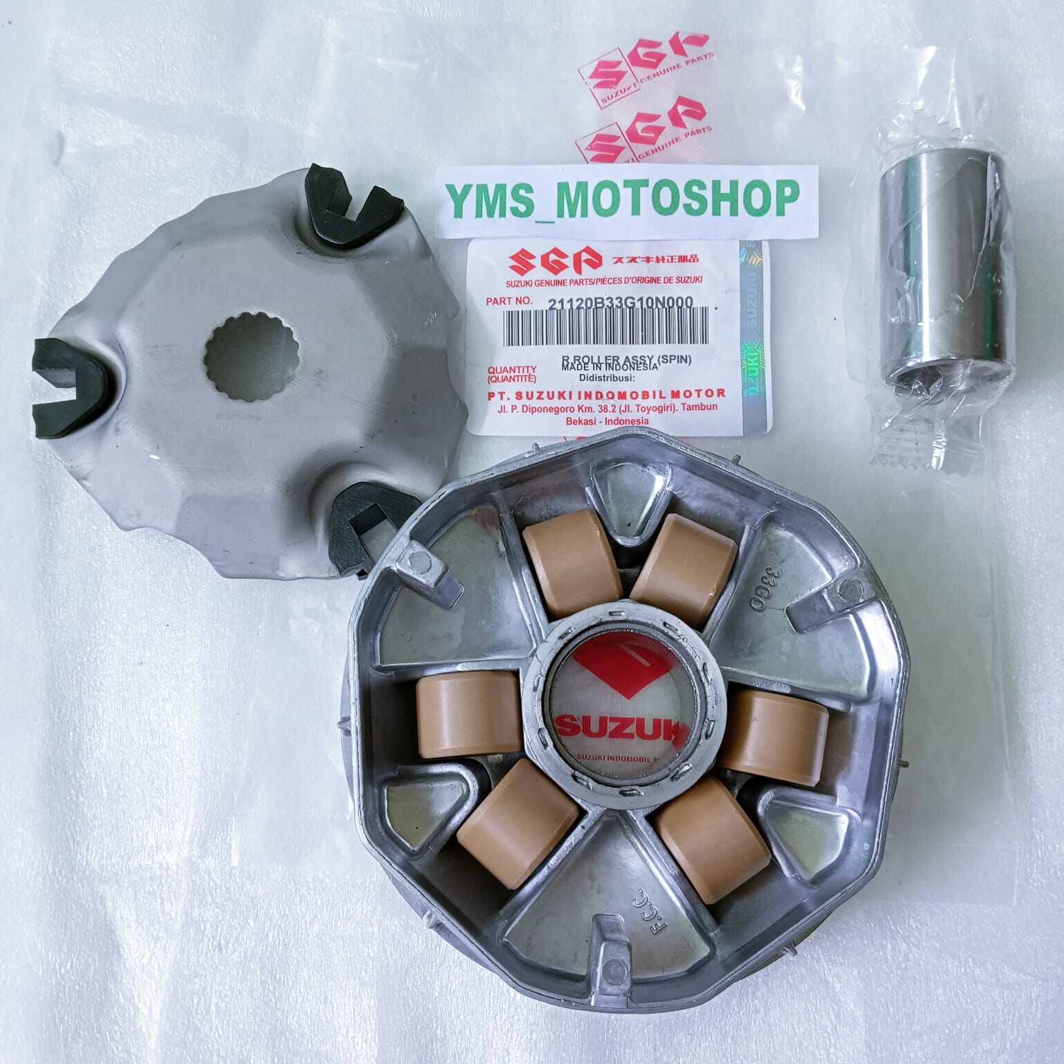 Rumah Roller set Assy Suzuki Spin 125, SkyDrive, skywave, Hayate ORI ...