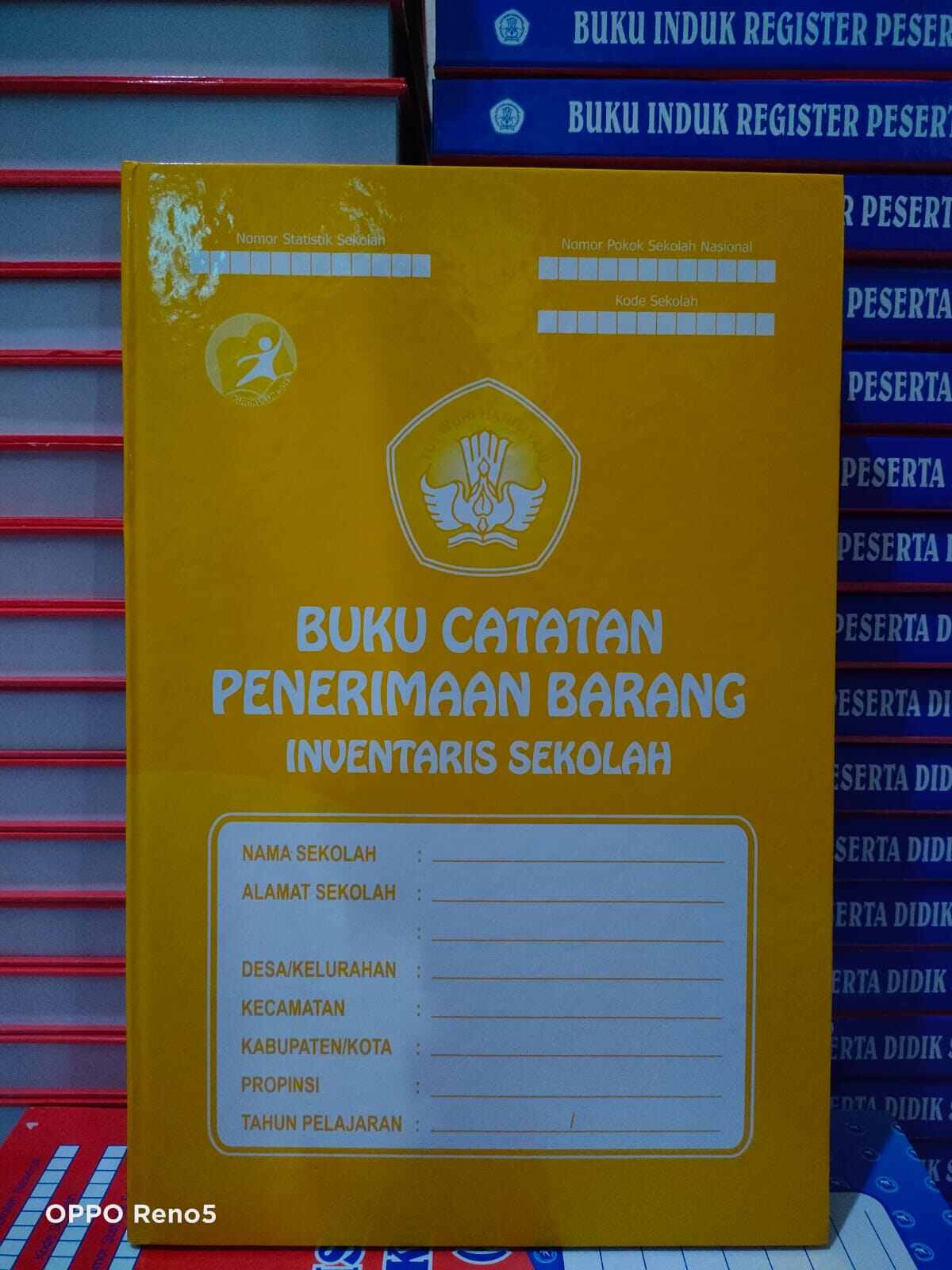 Buku Catatan Penerimaan Barang Inventaris Sekolah - untuk tingkat PAUD ...