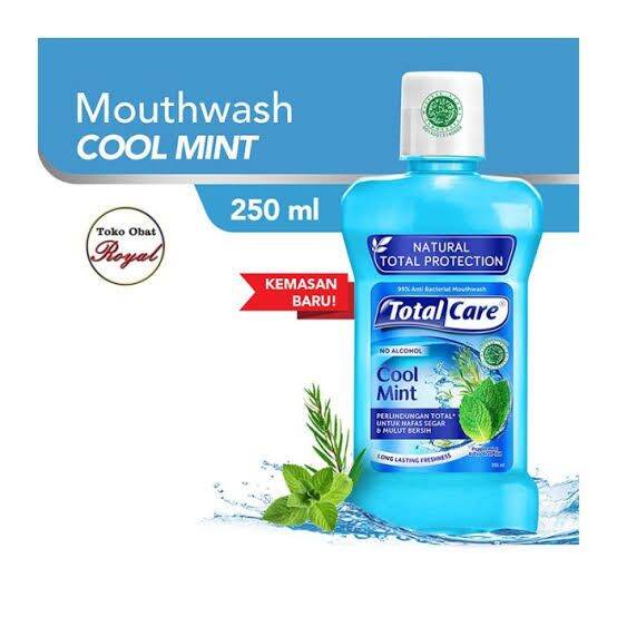 Total Care Junior Dewasa Mouthwash Antibacterial 250ml - TotalCare ...