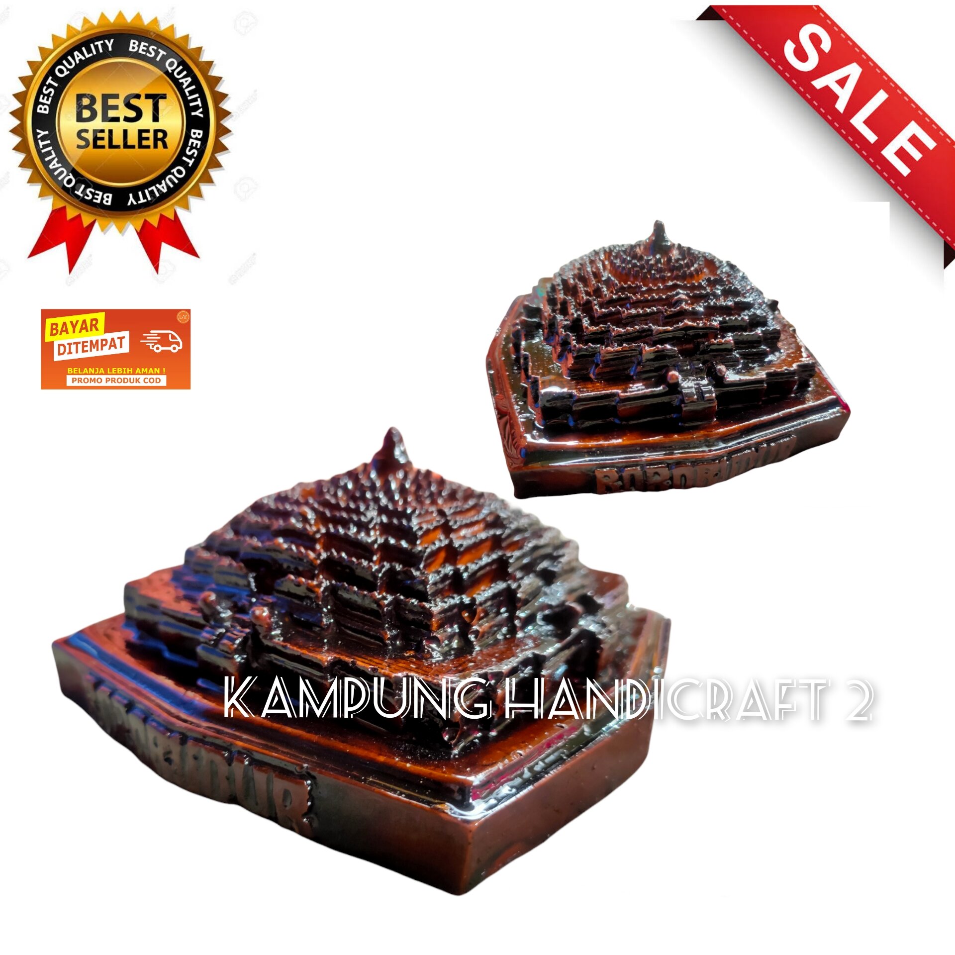 miniatur candi borobudur 15×15 cm. | Lazada Indonesia