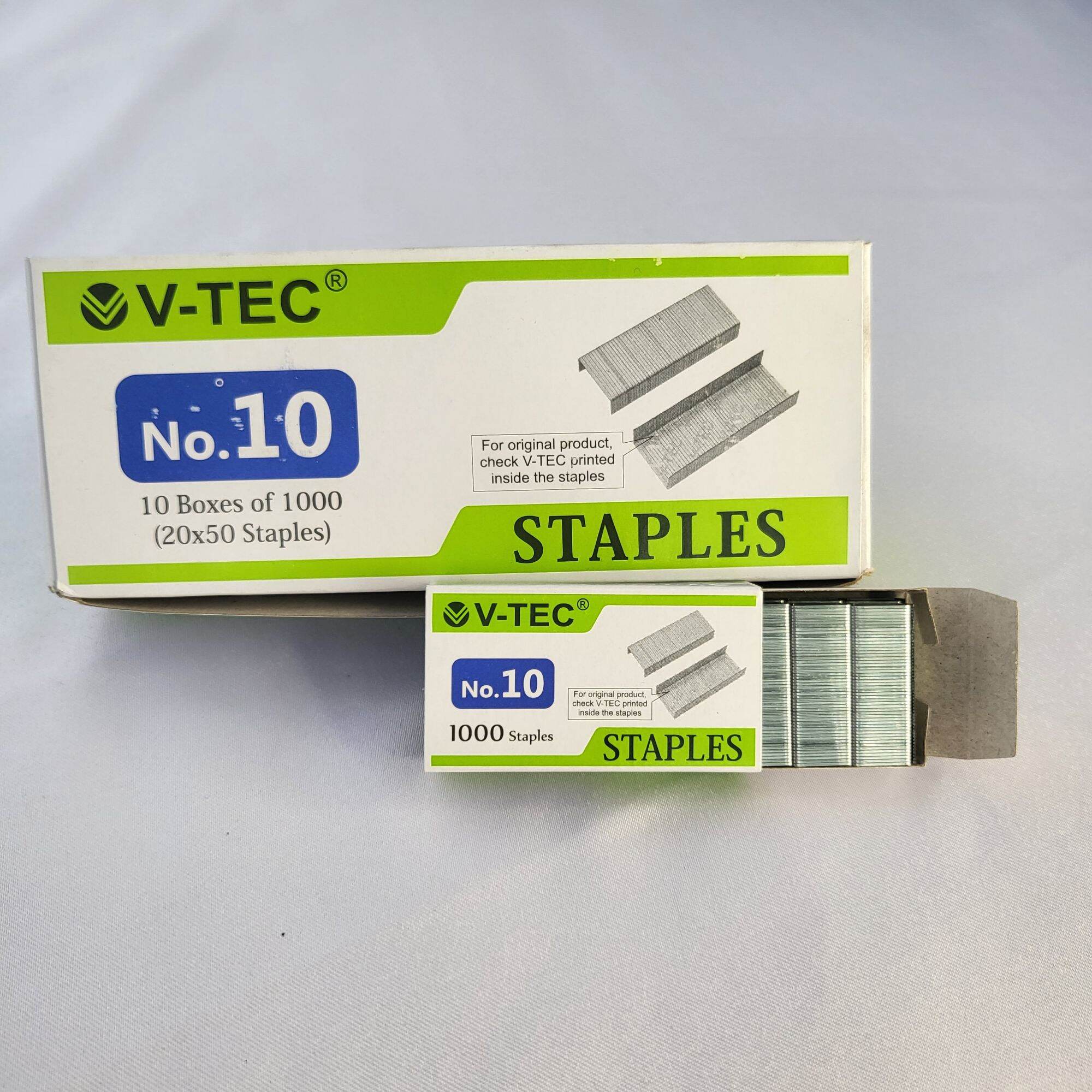 ISI STAPLES KECIL NO. 10 V-TEC | Lazada Indonesia