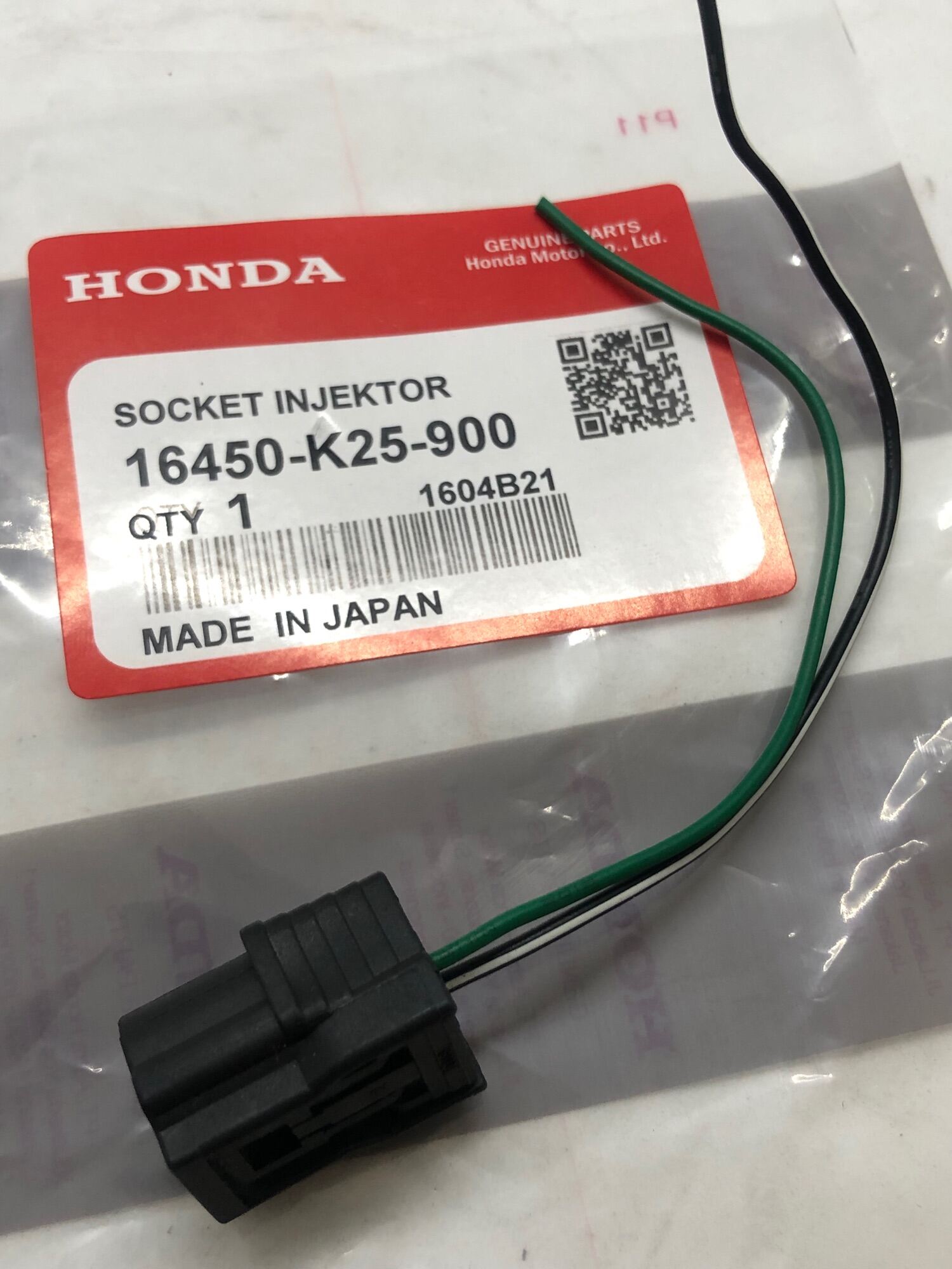SOKET INJECTOR HONDA BEAT FI ESP VARIO 125 K25 MADE IN JAPAN | Lazada ...