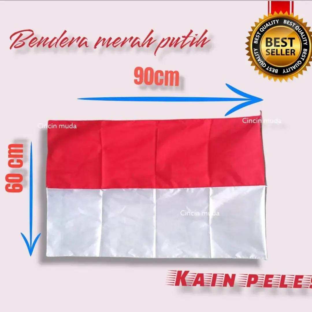 bendera merah putih ukuran kecil/bendera merah putih ukuran sedang ...