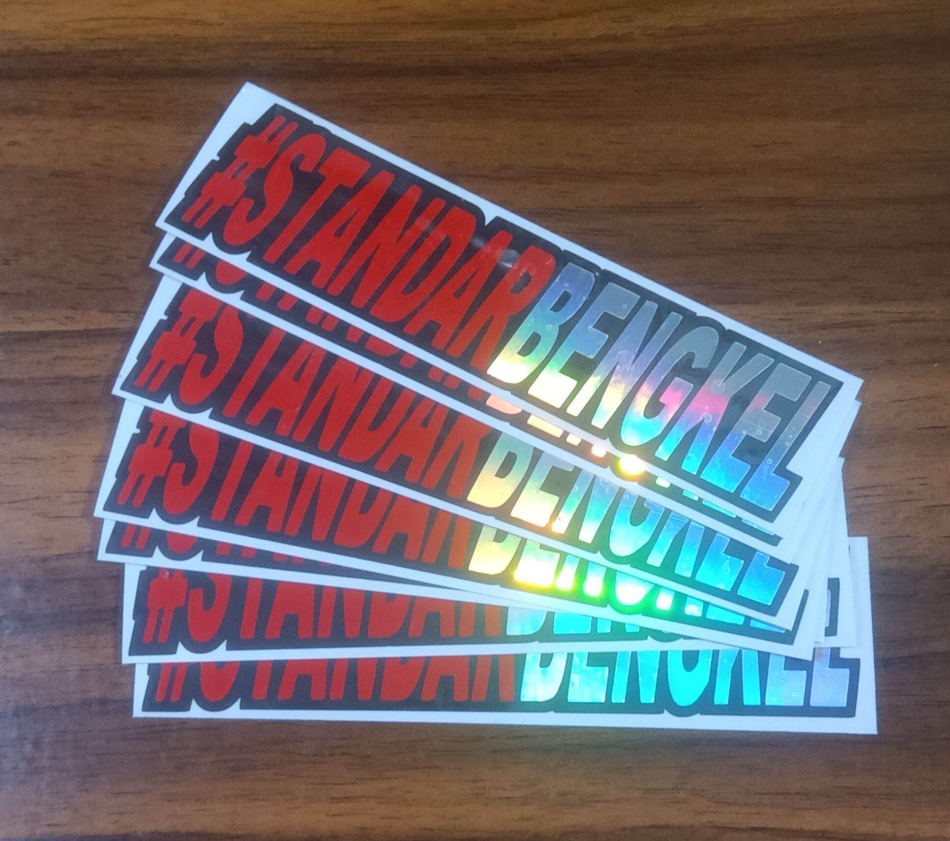 sticker standar bengkel cutting sticker | Lazada Indonesia