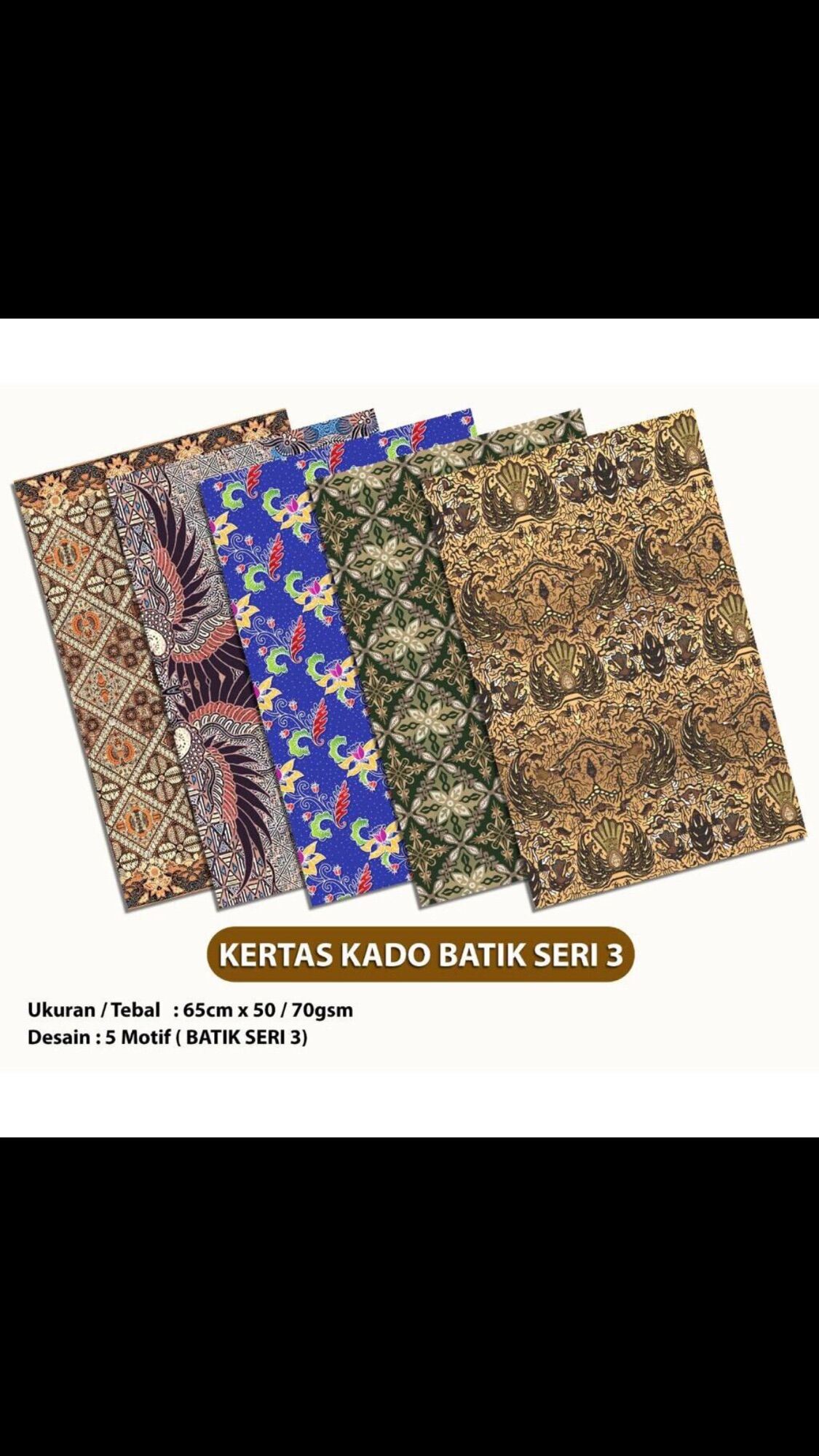 Kertas Kado Motif Batik / Pixiel Art si 50lbr 5 motif | Lazada Indonesia