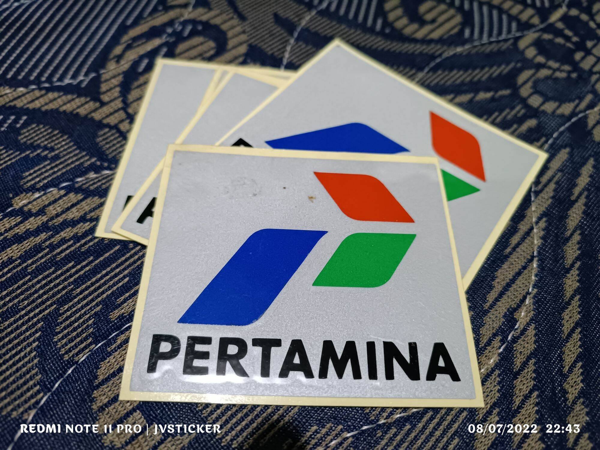 sticker pertamina cutting sticker motor | Lazada Indonesia