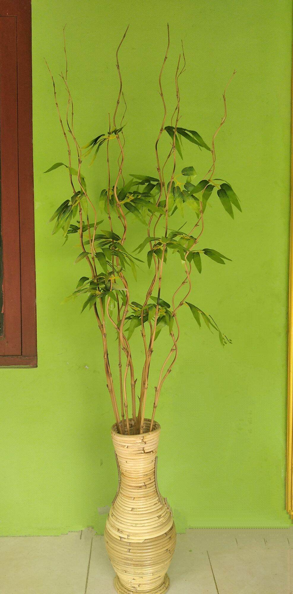 HIASAN BAMBU ULIR DAUN BAMBU | Lazada Indonesia