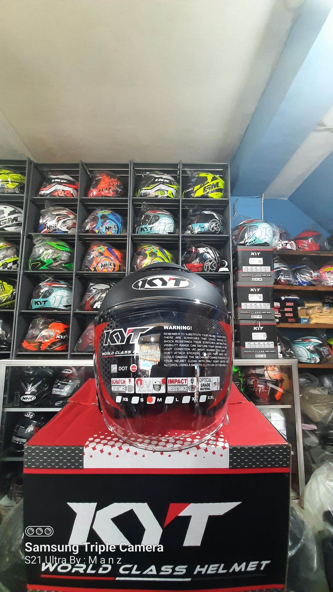 KYT KYOTO HITAM DOF | Lazada Indonesia