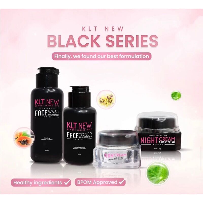 KLT NEW ECER CREAM KLT NEW BLACK SERIES | Lazada Indonesia