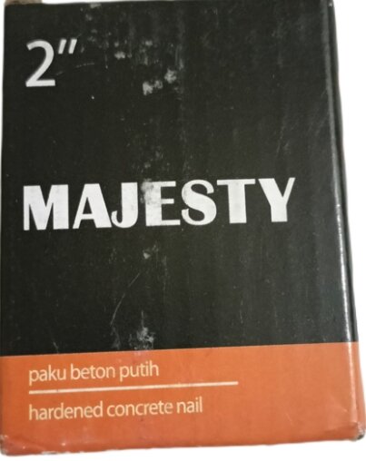 Paku beton cor putih 2" Majesty (+-250gr) | Lazada Indonesia