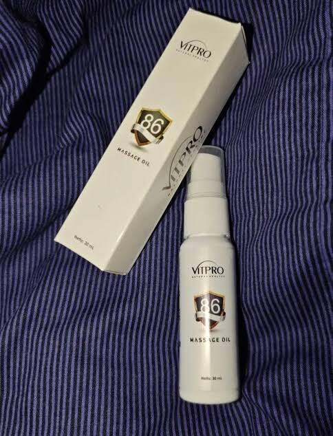 Vitpro 86 Massage Oil Spray - Minyak Pijat Oles Pria BPOM RI bisa bayar ...
