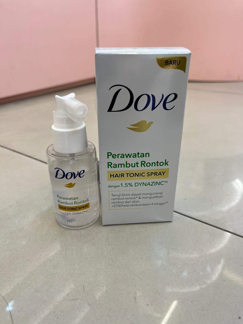 Dove Hair Tonic Spray perawatan rambut rontok 75ml | Lazada Indonesia