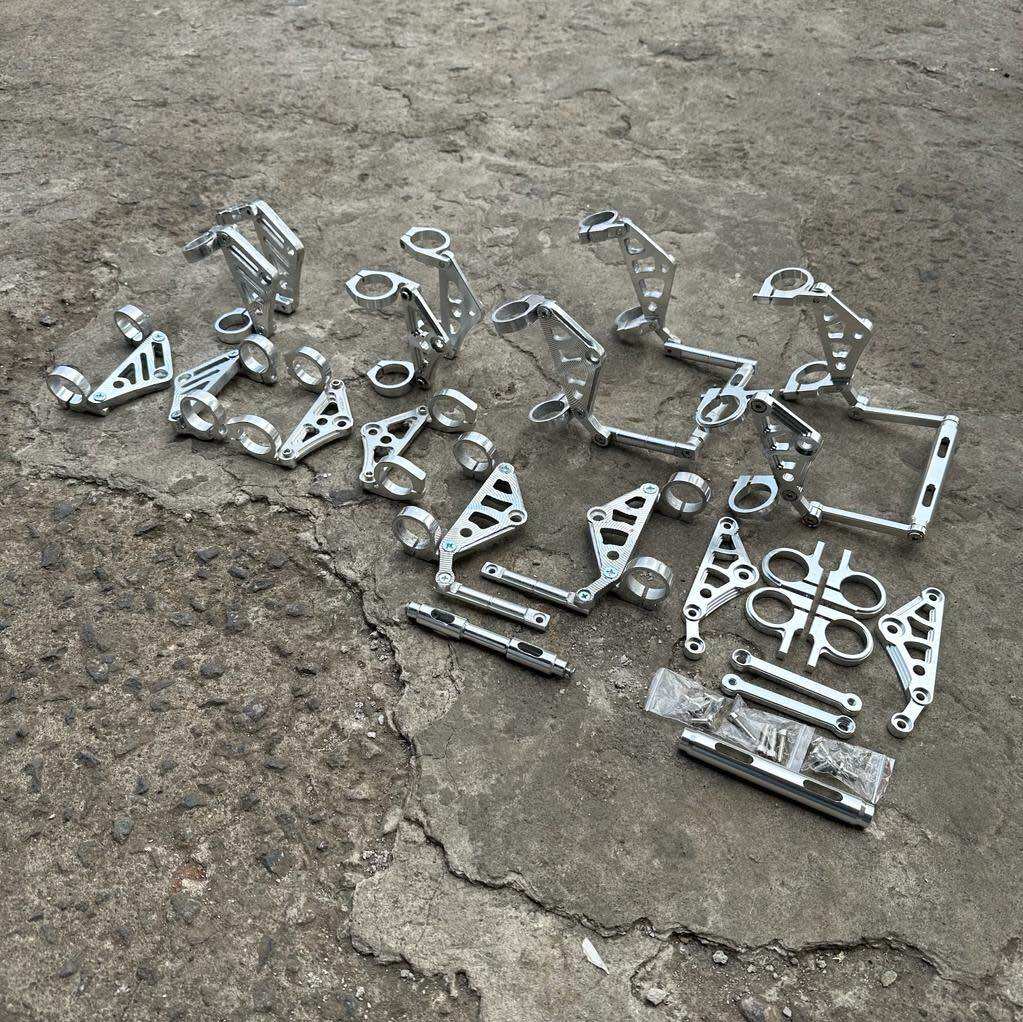 KUPINGAN LAMPU PESEK DAN KUPINGAN MODEL CNC AS 31 & 33 SET DUDUKAN PLAT ...