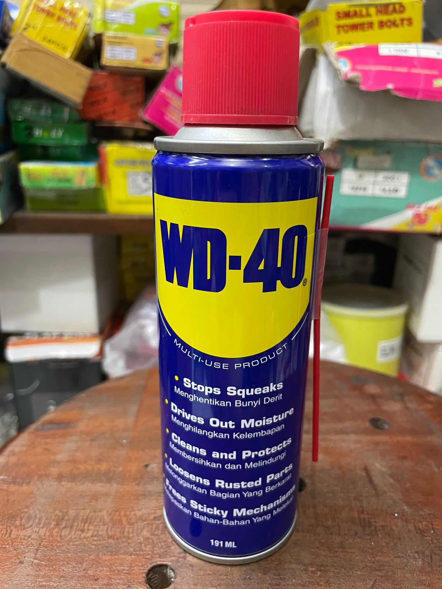 wd 40 ukuran 191ml pengiriman hanya jabodetabek dan pulau jawa | Lazada ...