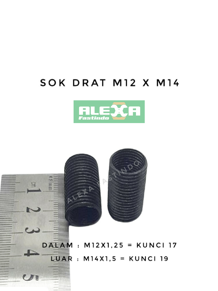 SOK DRAT BESI M12 X M14 ATAU KUNCI 17 X KUNCI 19 | Lazada Indonesia