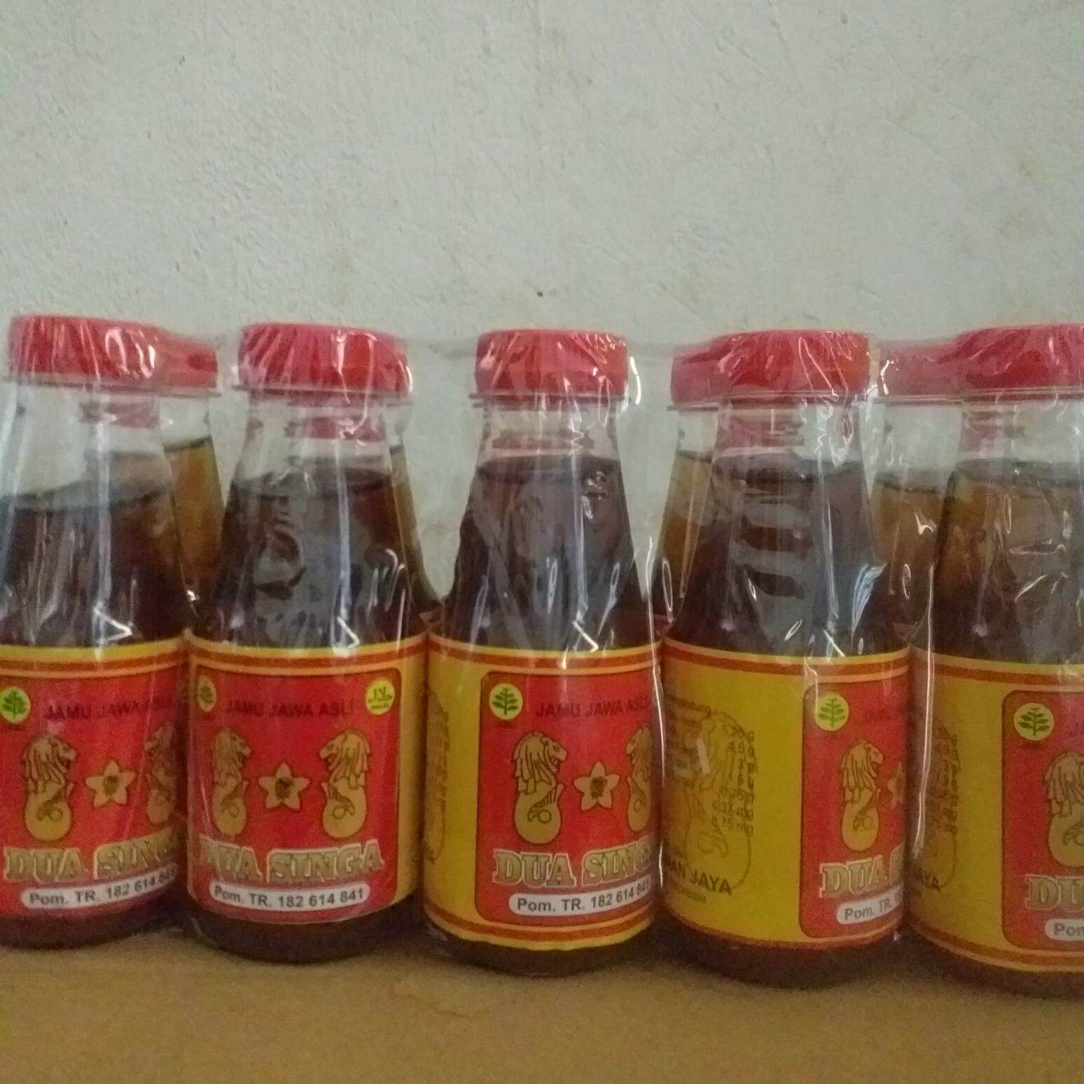 Jamu Jawa Asli cap Dua singa - 10 botol - 150 mL | Lazada Indonesia Jamu Jawa Asli cap Dua singa - 10 botol - 150 mL | Lazada Indonesia