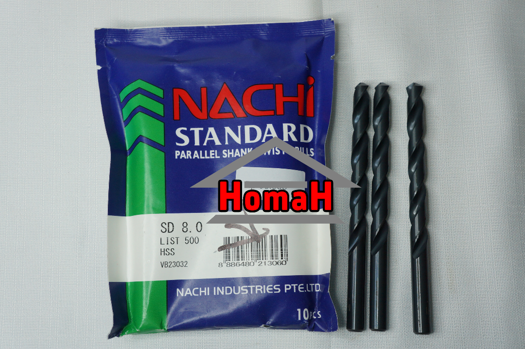 Nachi Mata Bor Besi Ukuran 2mm sampai 12mm | Lazada Indonesia