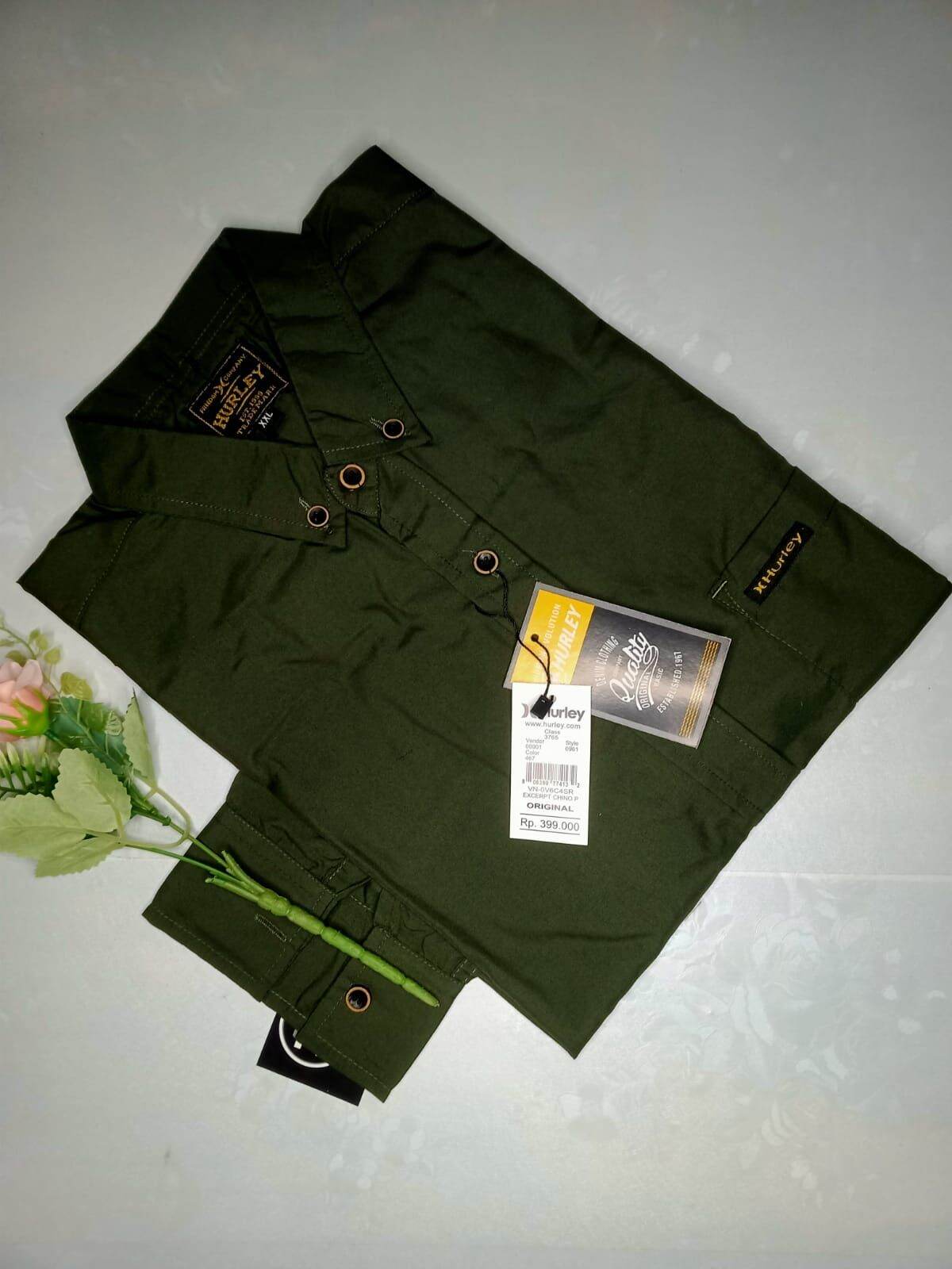 XXL - XXXL JUMBO BIGSIZE kemeja / hem polos pria casual formal lengan ...