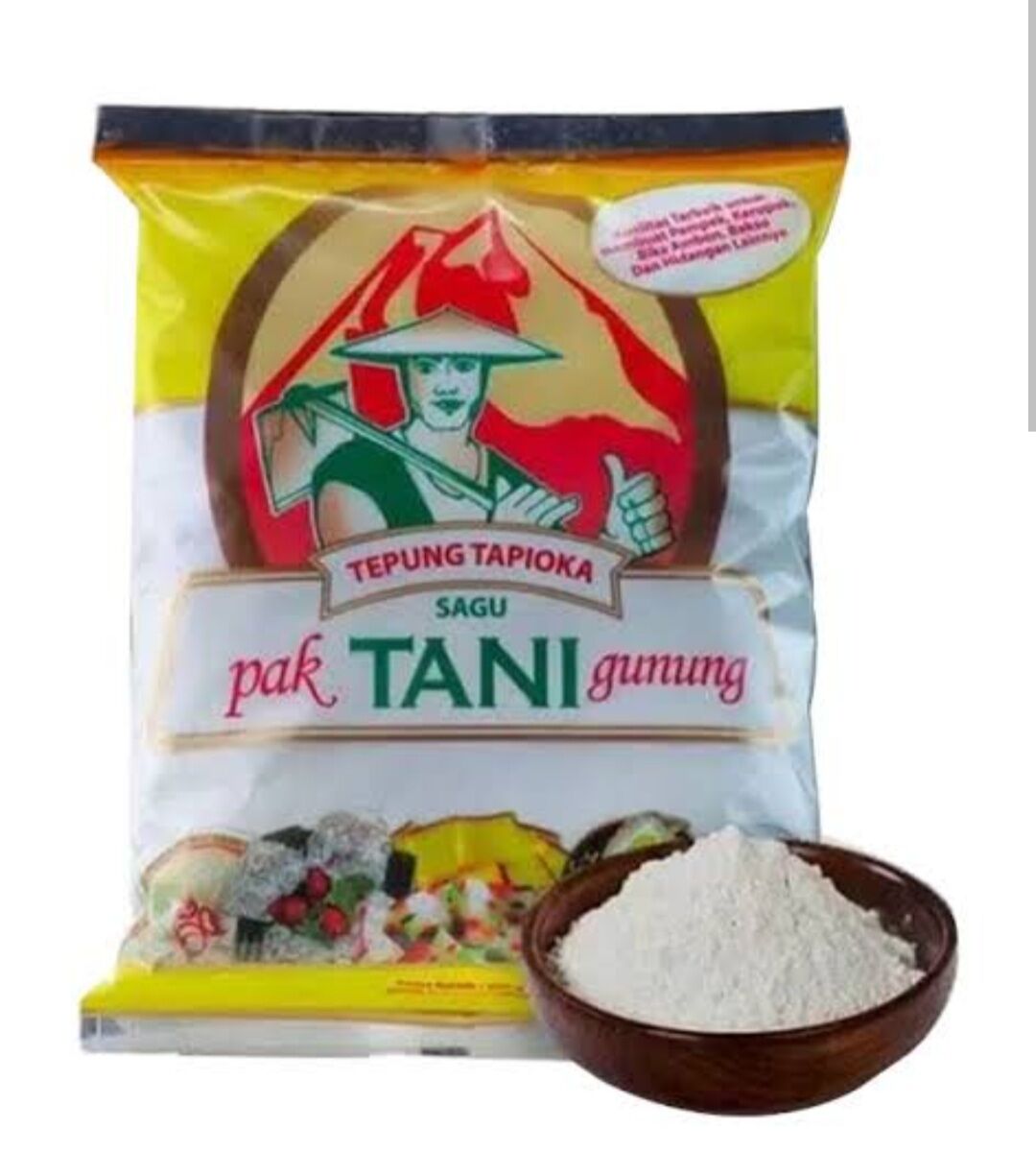 Sagu tani cap pak tani kemasan 500 Gram | Lazada Indonesia
