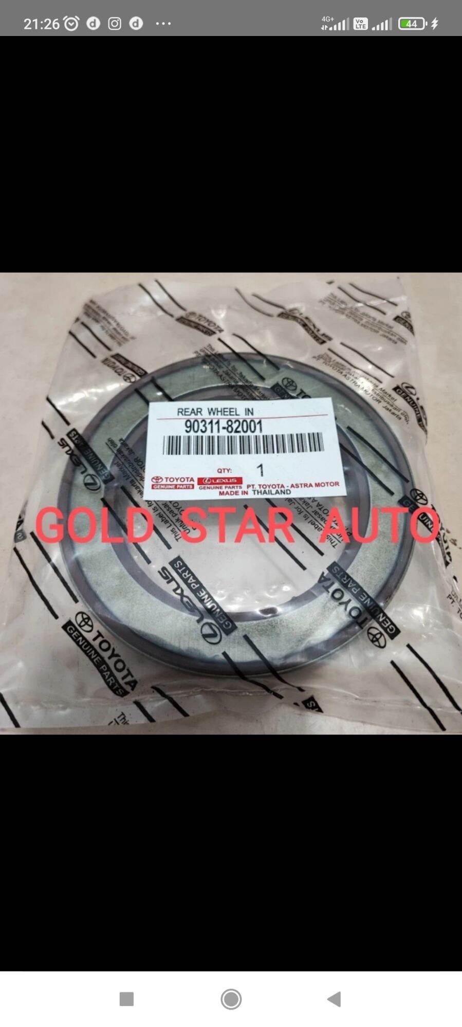 OIL SEAL RODA BELAKANG DALAM TOYOTA RINO 14B RINO PS115 | Lazada Indonesia