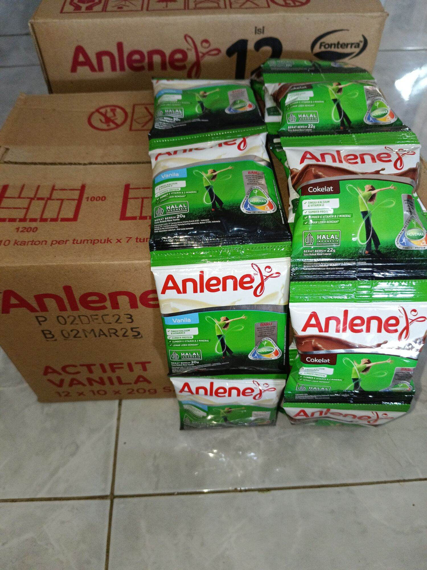 Anlene Sachet Anlen Renceng Isi 6 Renceng | Lazada Indonesia