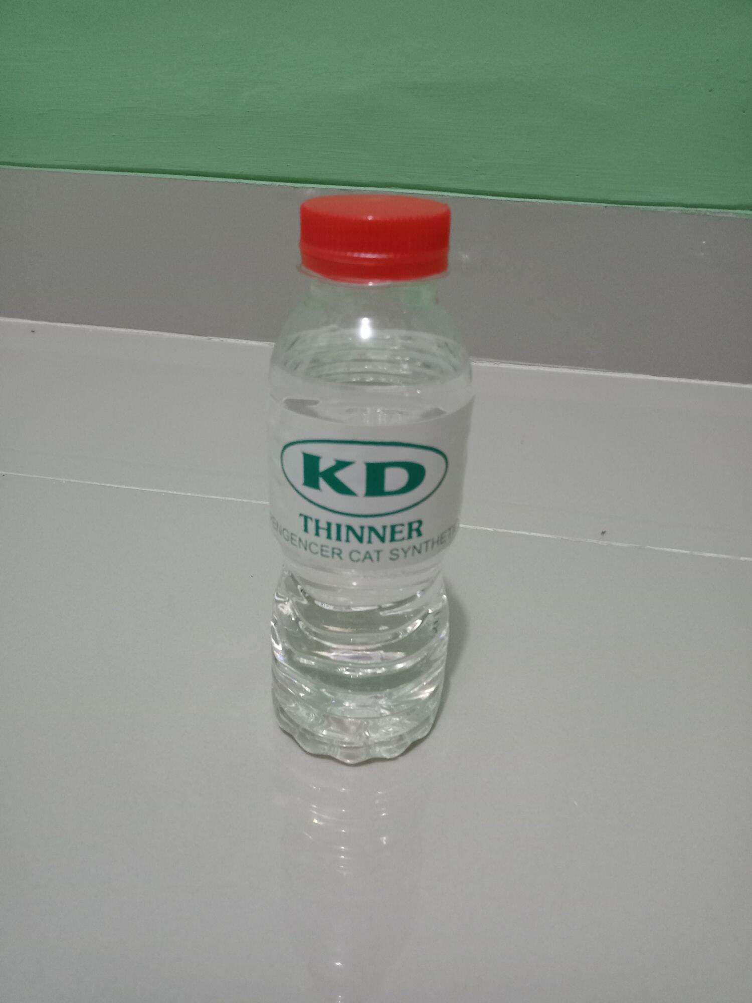Tiner/Thenner/thiner murah botol kd pengencer cat minyak hanya pulau jawa,,harga per botol ...