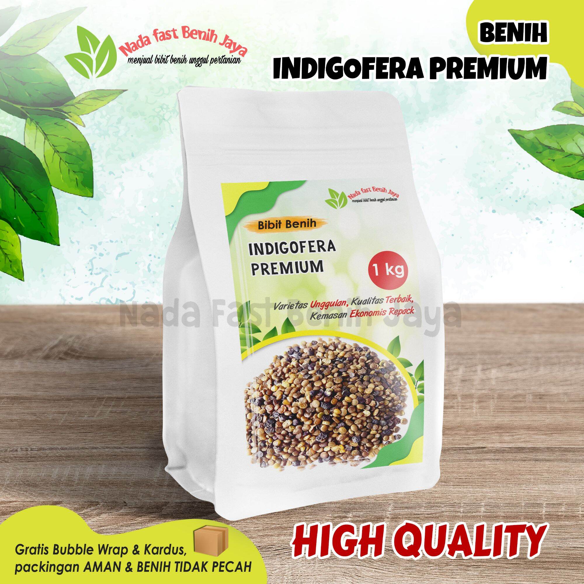 Benih indigofera 1 kg super premium / Bibit pakan ternak indigofera ...