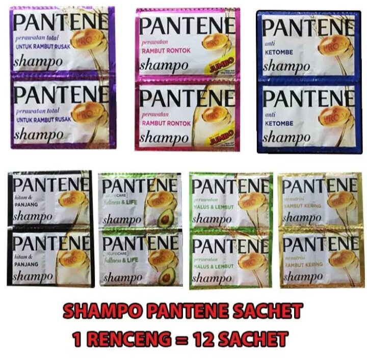 shampo peantean rencengan isi 12 pcs | Lazada Indonesia