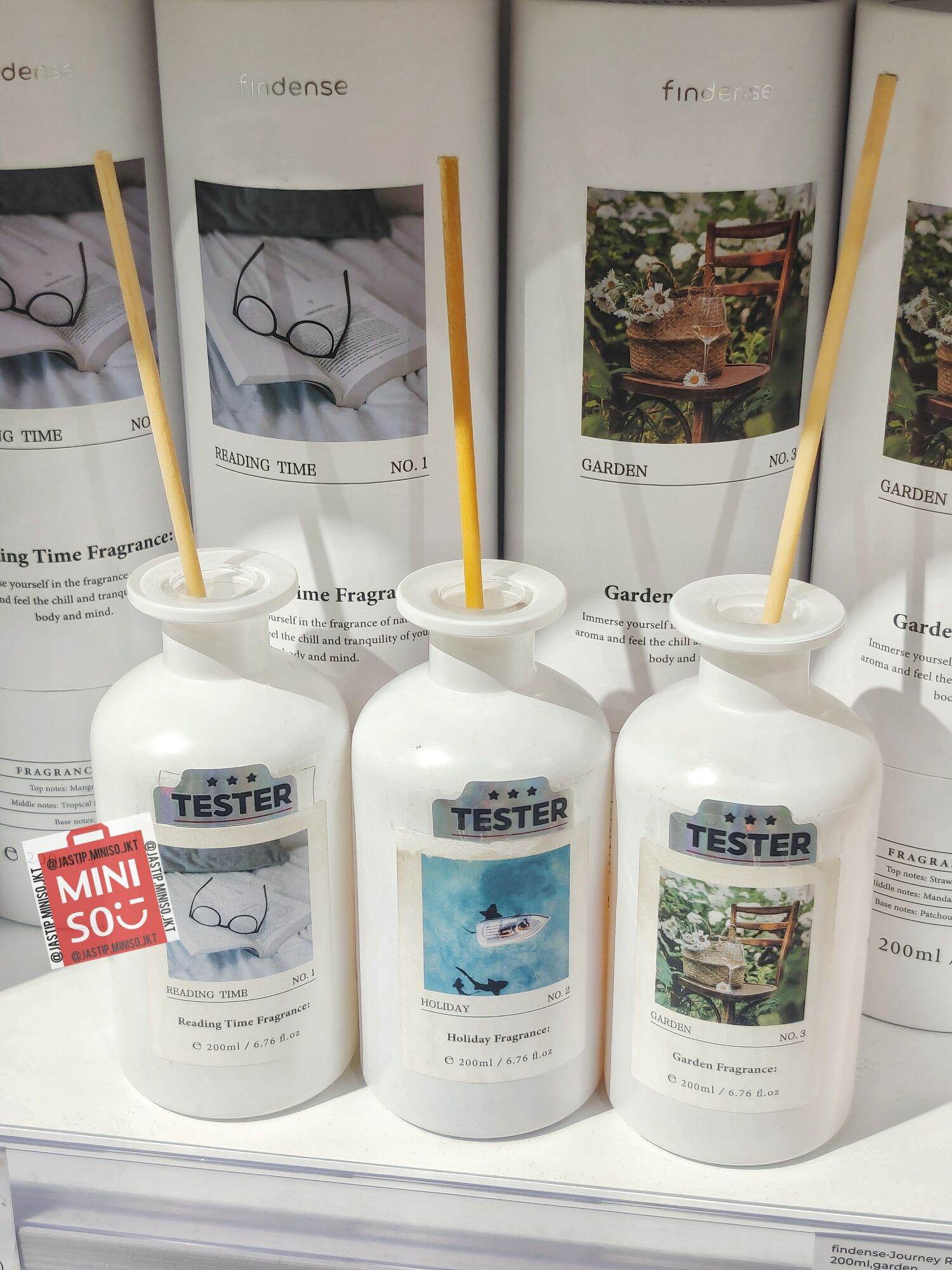 Oh Some! 🆕 FINDENSE Journey Reed Diffuser (200ml) READING TIME NO.1 ...