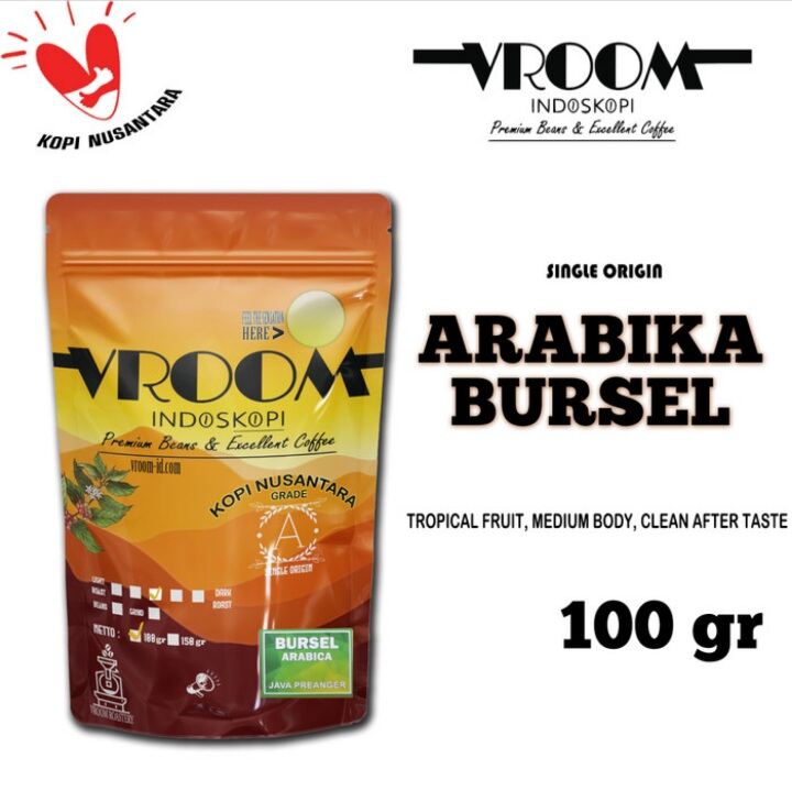 KOPI ARABIKA JAVA PREANGER BURSEL - 100GR |Roasted Bean| Bubuk ...