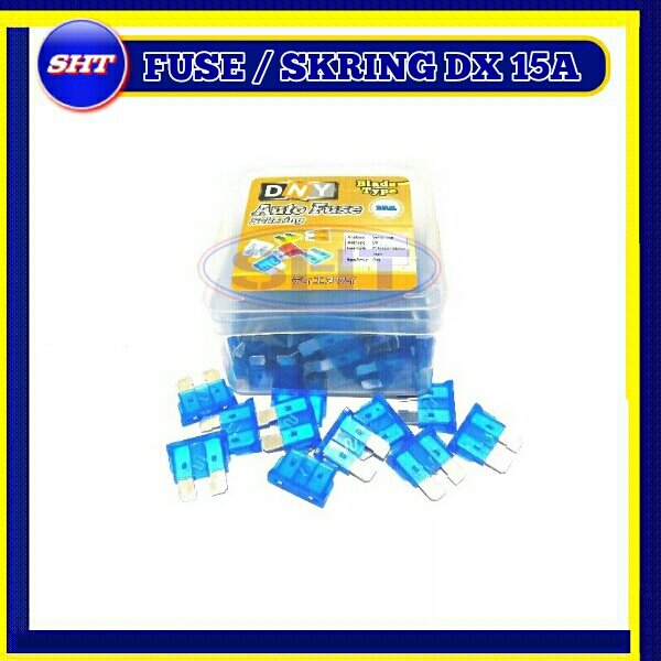 Sekring fuse besar 15a 100pcs | Lazada Indonesia