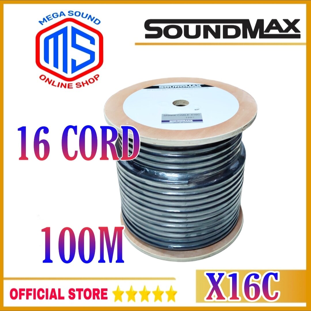 Kabel Snake isi 16 Snake Cable Soundmax 16 Core CORD 100m | Lazada ...