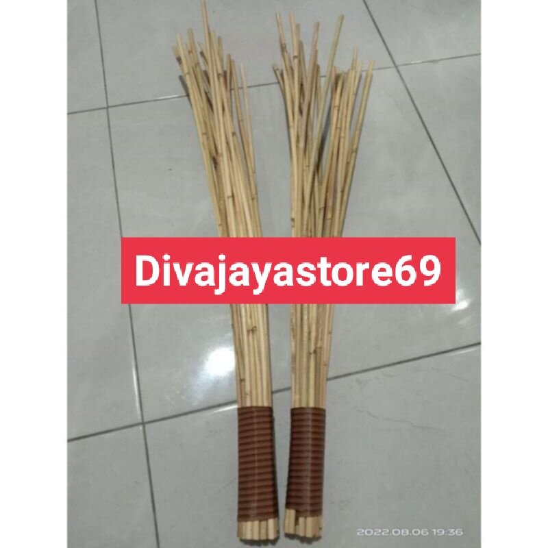 Rotan mini Diameter 1,3 cm panjang 1000cm isi 5btang untuk pengaduk ...