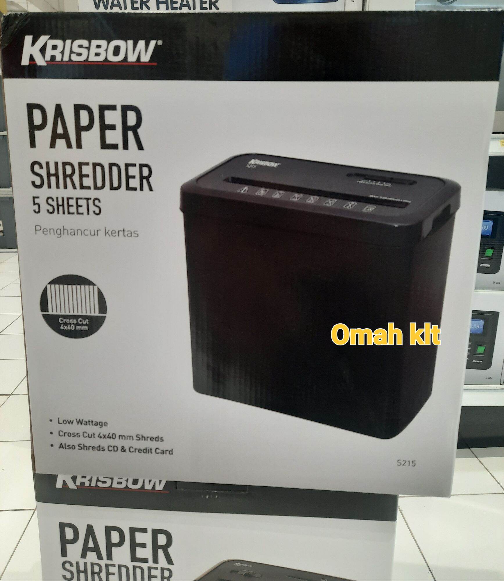 mesin penghancur pemotong kertas krisbow papper shredder S215 KRISBOW ...