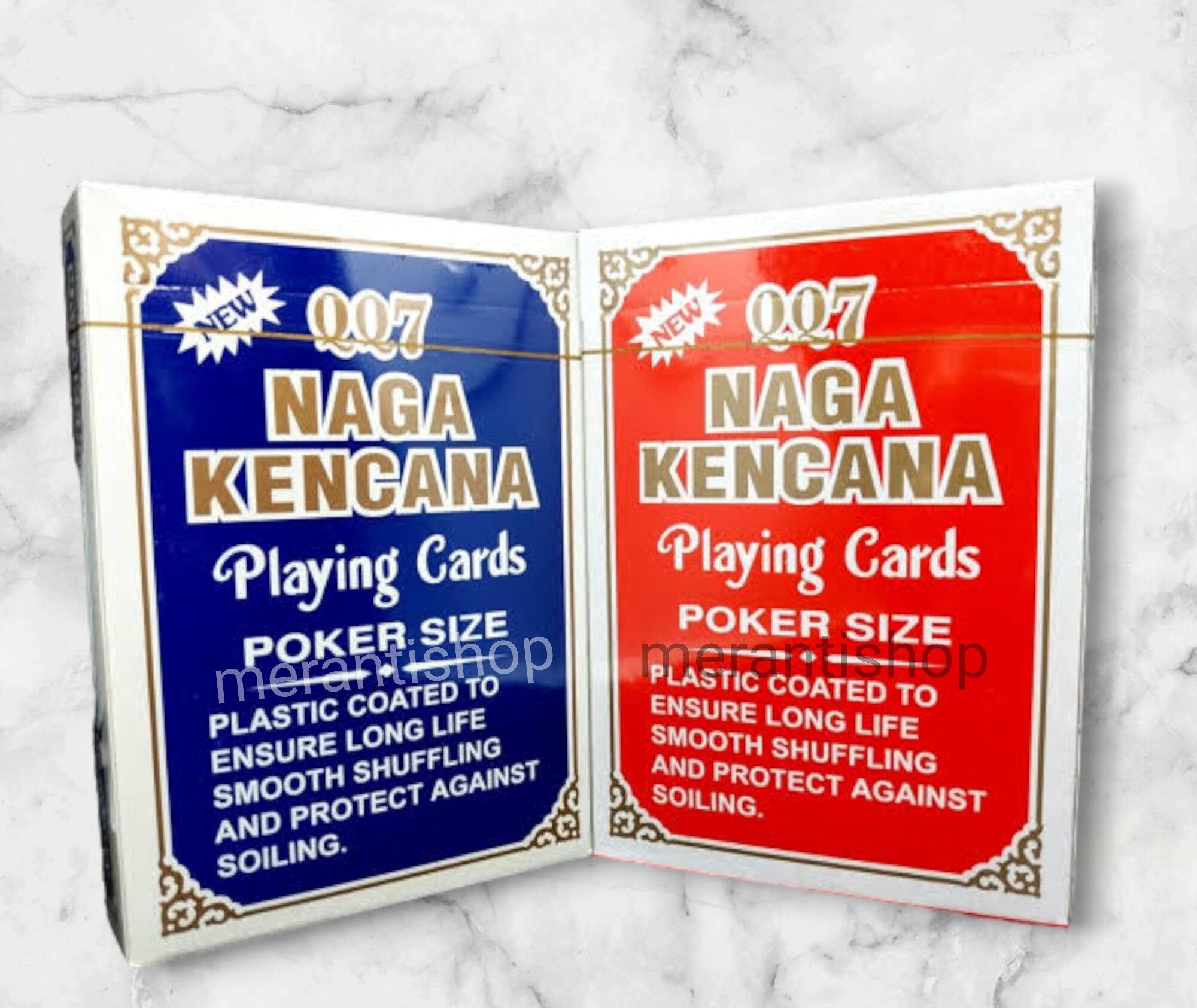 Kartu Redmi Naga Kencana QQ7 Box Kecil / Playing Cards Poker | Lazada ...