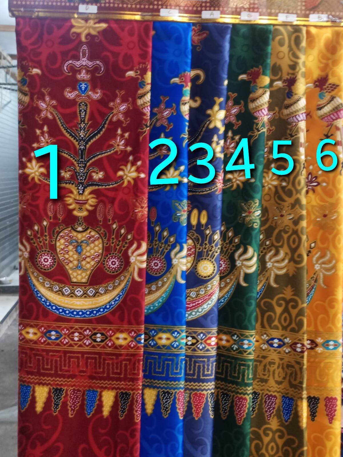 kain batik khas kalteng harga per setengah meter atau 50cm | Lazada ...