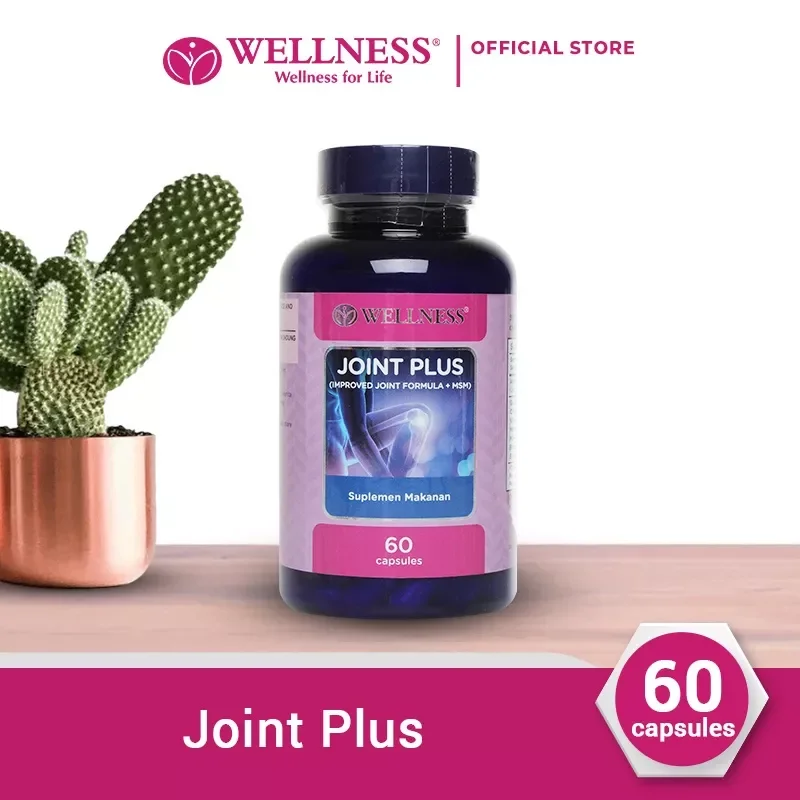 Wellness Joint Plus 60 Kapsul With MSM Joint Formula Original 100% ...