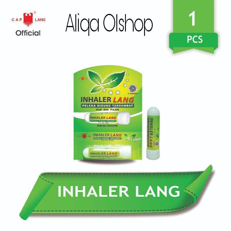 Inhaler Lang By Cap Lang || Original || BPOM√ Efektif Mengobati Flu ...