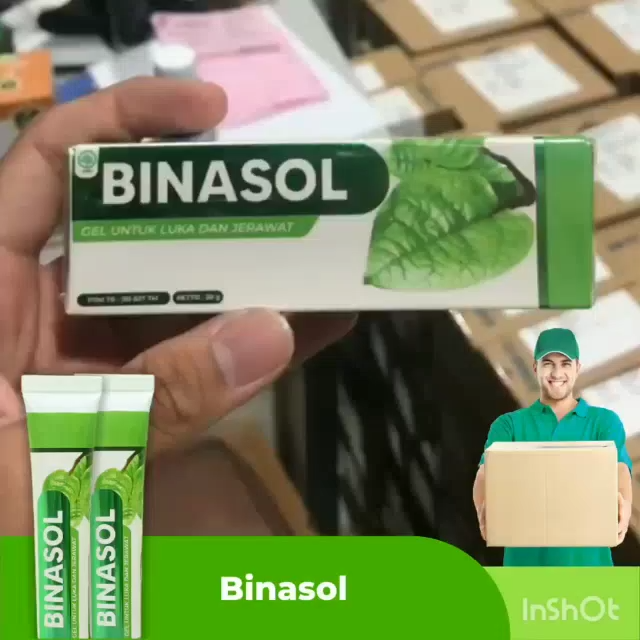 Binasol Gel Obat Gula Basah, Luka Pasca Operasi, Luka Sayat, Luka Bakar ...