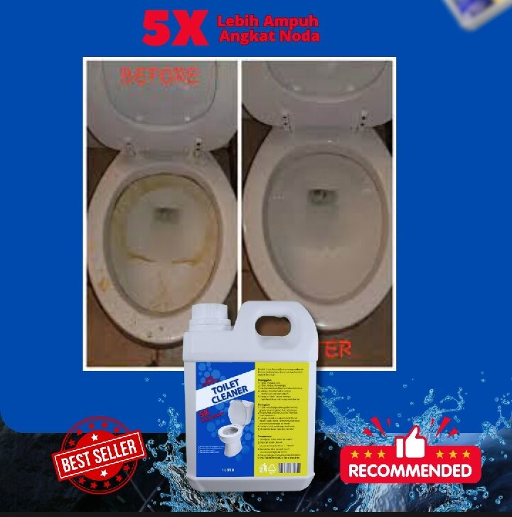 SONIC oilet Cleaner Gratis Kuas dan Sarung tangan Cairan Pembersih Noda ...