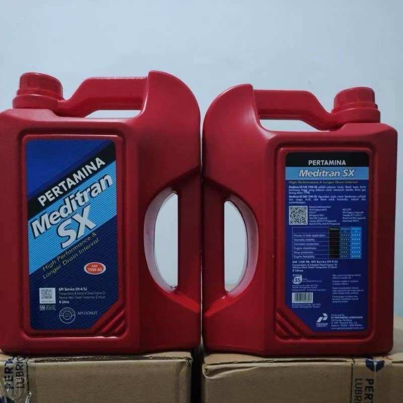 Sedus isi 6 galon OLI PERTAMINA DIESEL MEDITRAN SX SAE 15W-40 KEMASAN ...