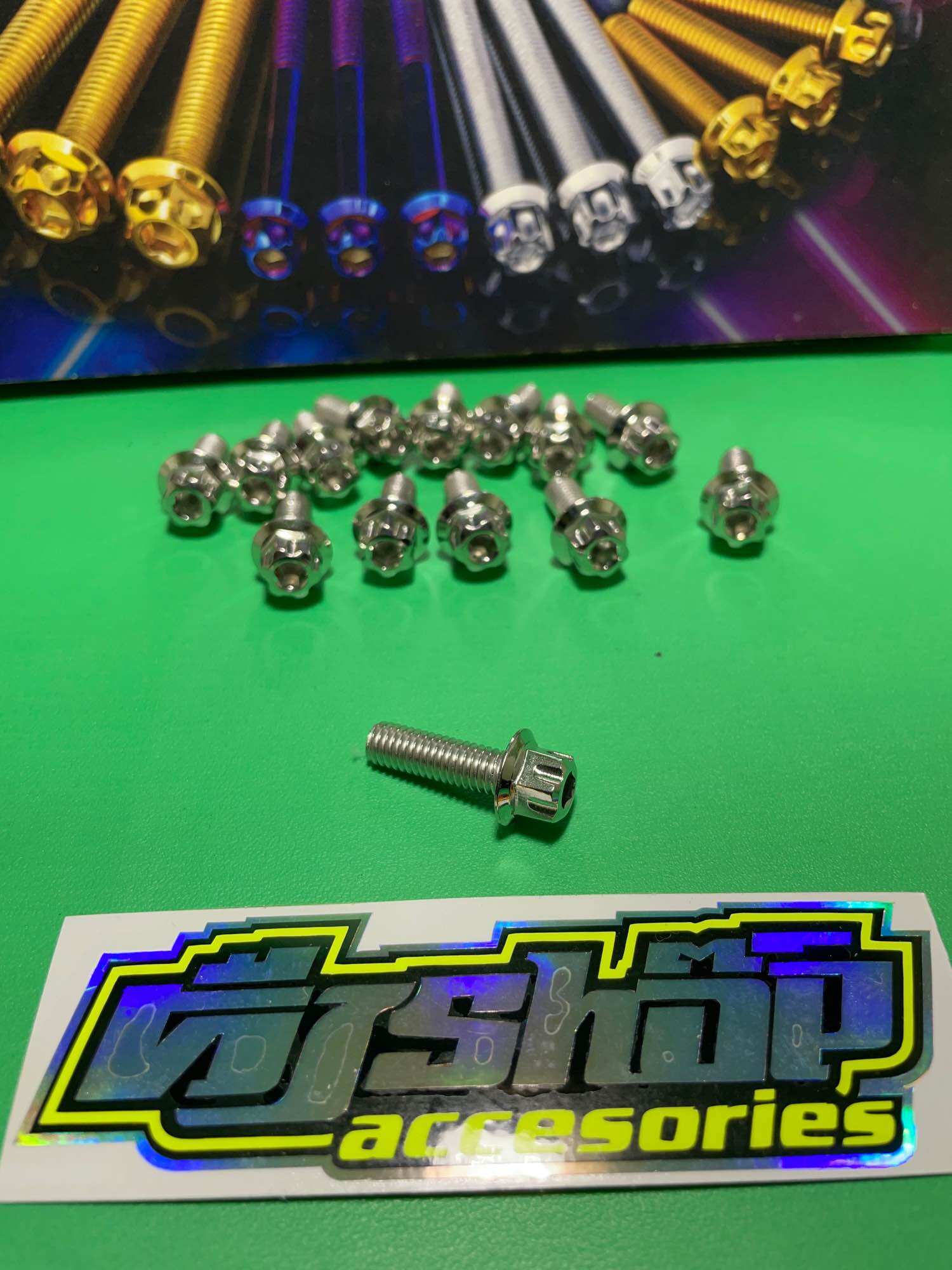 1 harga untuk 1 baut M6 x 20 drat 10 Panjang 2cm kunci 8 atau L ...