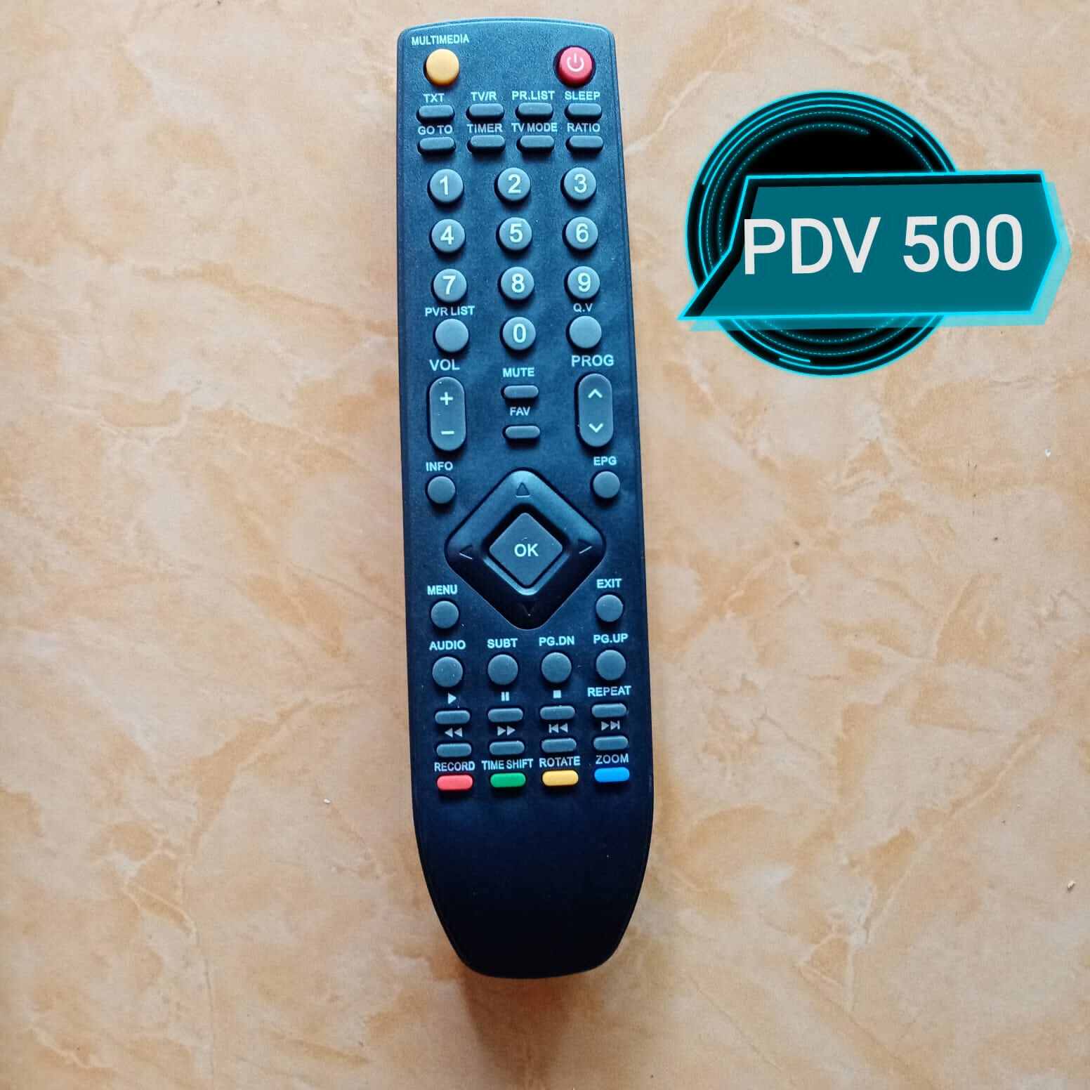 Remote Set Top Box Polytron dvb t2 pdv 500/600/610 | Lazada Indonesia