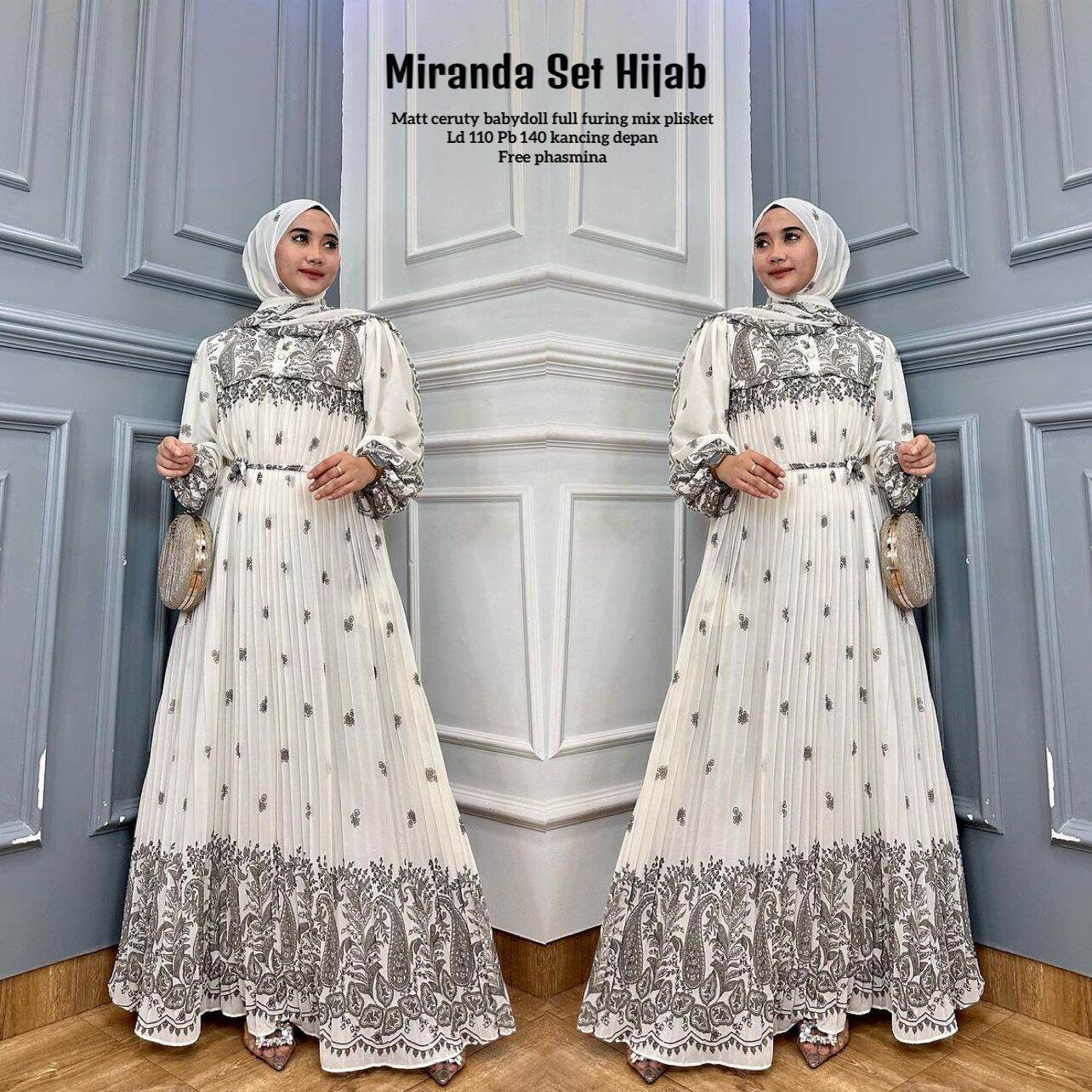 Miranda Dress READY 155rb LABEL MADANI | Lazada Indonesia