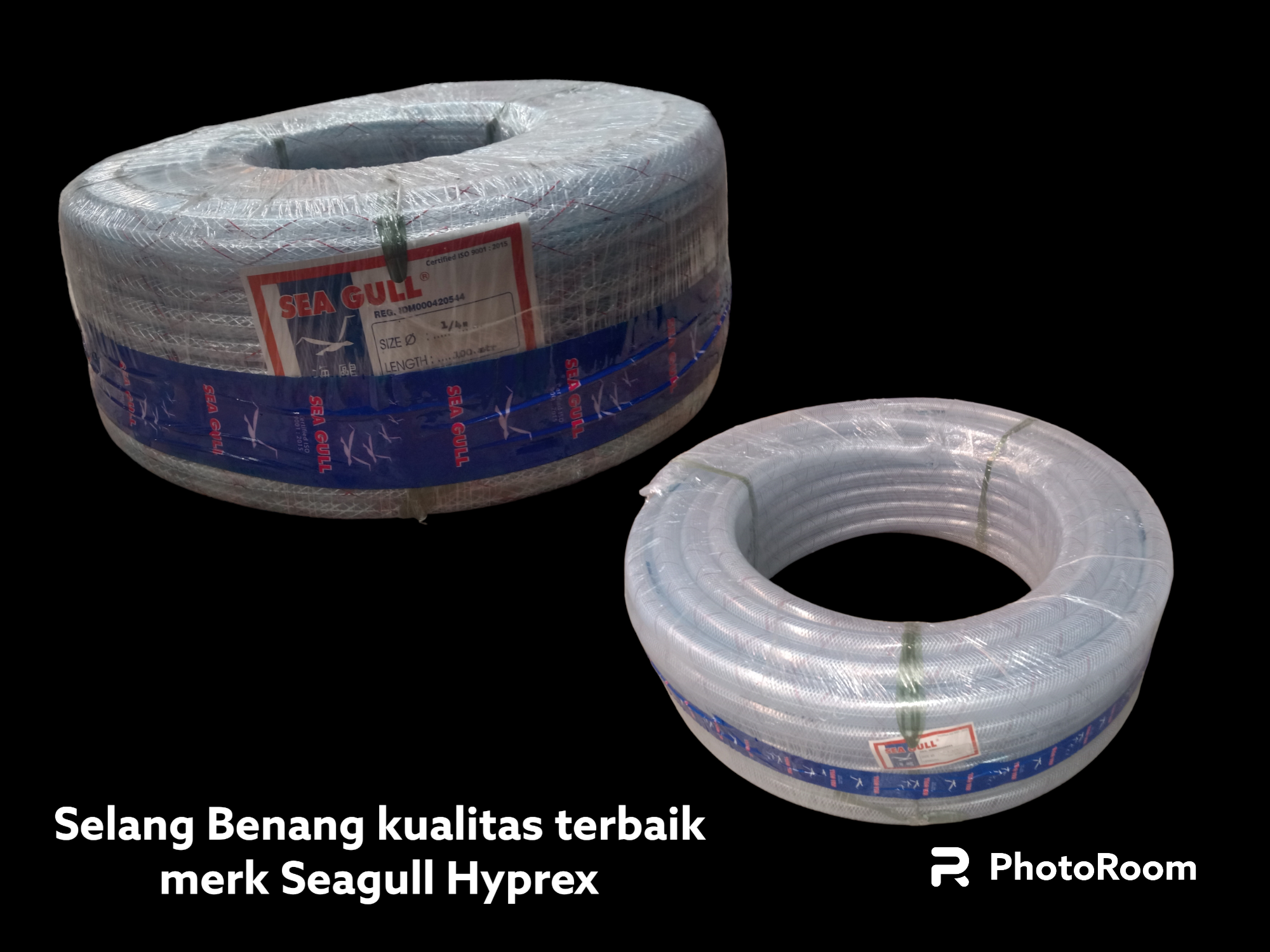 Selang Benang /Hyprex 5/8 in Kualitas terbaik Merk Seagull Panjang 100 ...