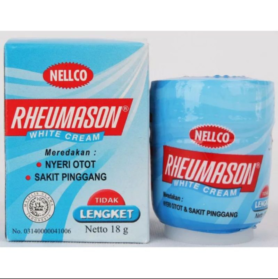 balsem jadul RHEUMASON white cream 18 g untuk meredakan nyeri otot ...