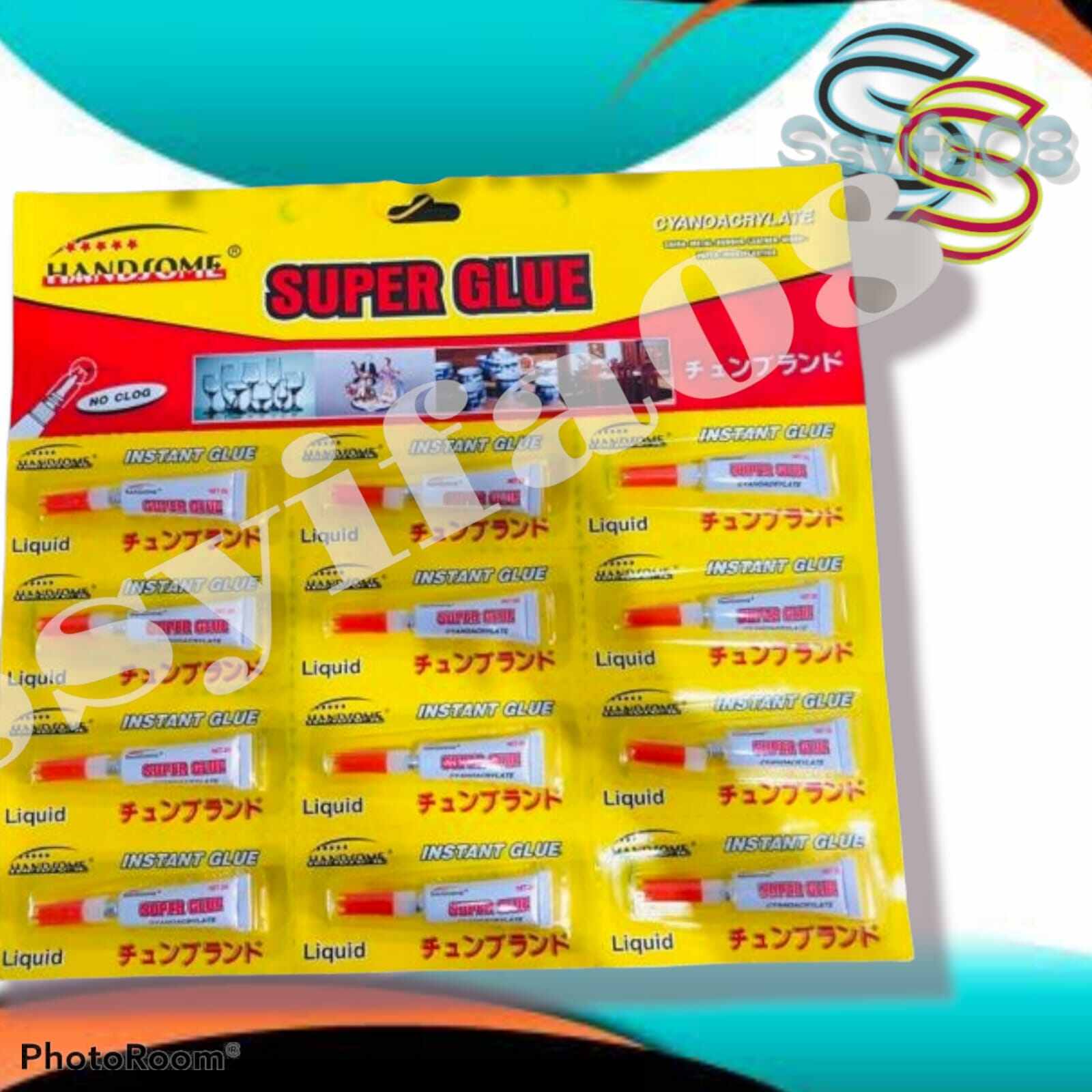 LEM POWER GLUE HANDSOME/ (1 lembar) isi 12 pcs | Lazada Indonesia