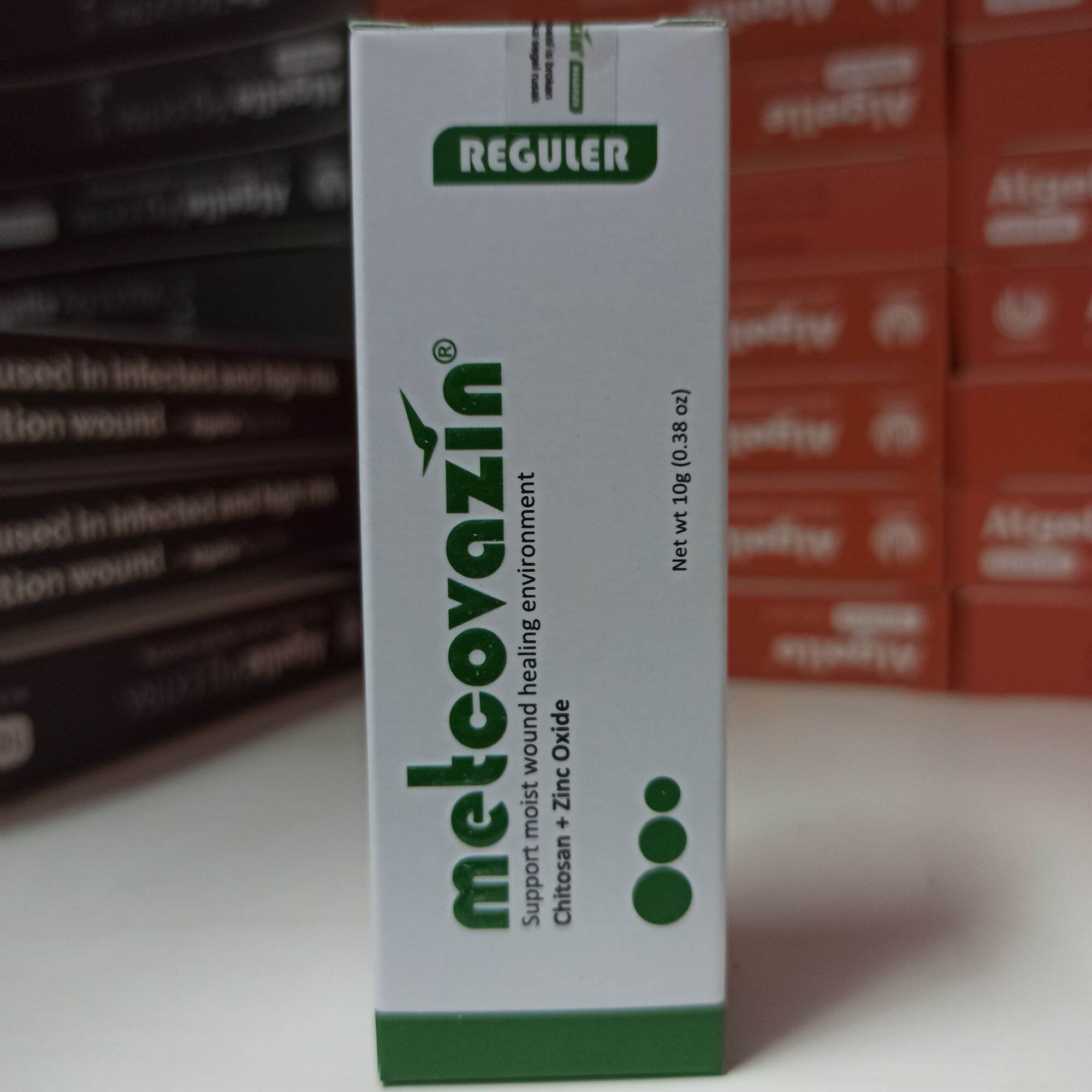 Metcovazin reguler 10 gr obat luka salep luka bakar, luka kanker, luka ...