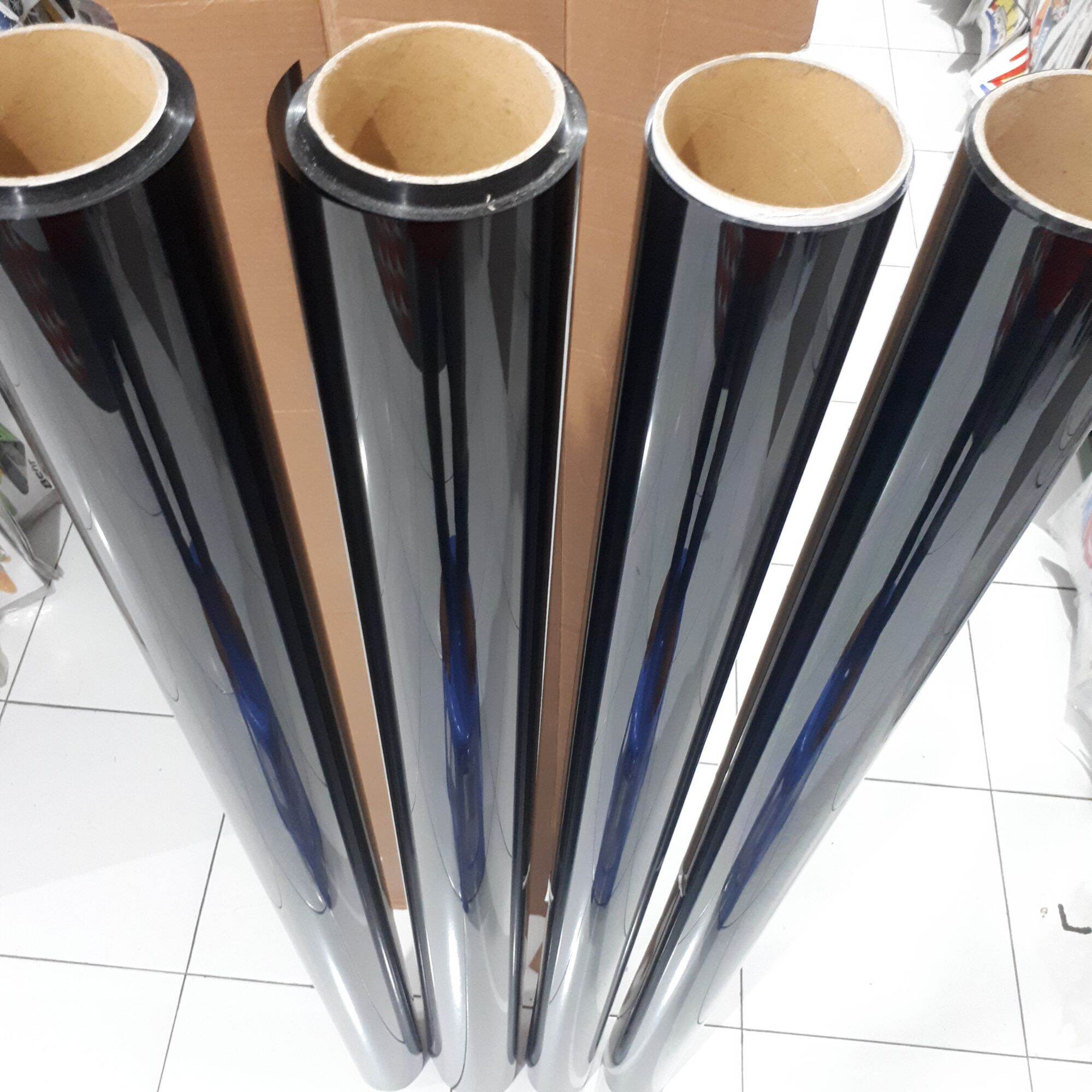 [SUNPROTECT HITAM AG] KACA FILM MOBIL GEDUNG KANTOR RUMAH RIBEN HITAM ANTIGORES 20% 40% 60% 80% ...